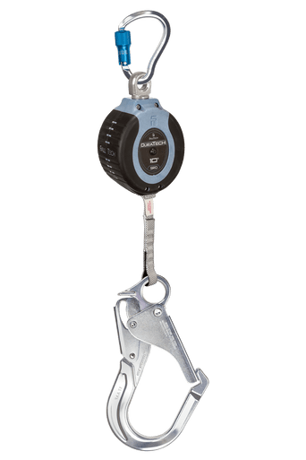 FallTech 82710SG5 - 10' DuraTech Web SRL with Aluminum Rebar Hook ...