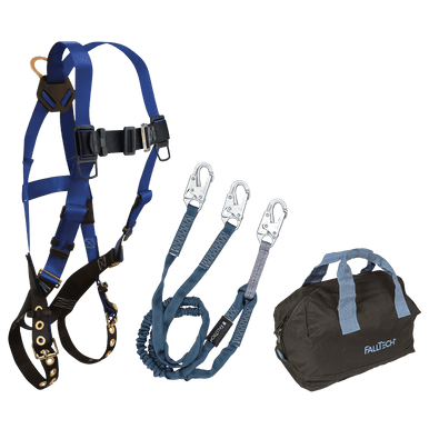FallTech KIT1659Y6P - Harness and Lanyard 3pc Kit Including Medium ...