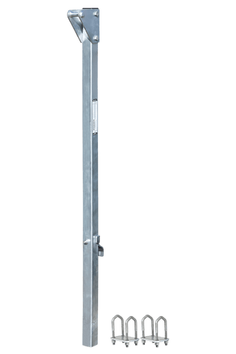 FallTech 6160505 - 5' Bolt-On Ladder Stanchion Anchor with 5" Overhead ...