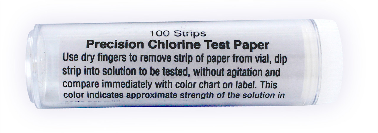 Chlorine Test Papers (100 Strips) - Home Brew Ohio