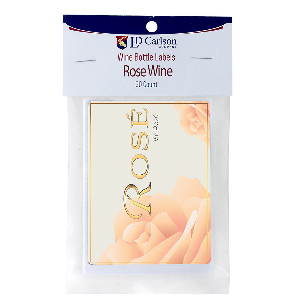 Rose Wine Labels 30/Pack Varietal Collection - Home Brew Ohio