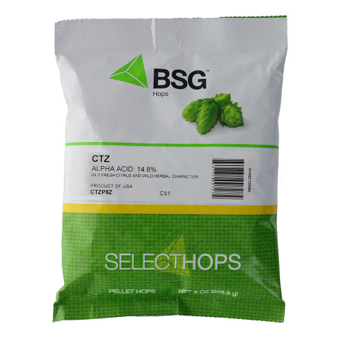 CTZ (US) Hop Pellets 8 oz - Home Brew Ohio