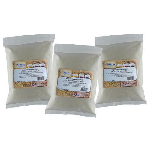 Organic Light DME-Maltoferm 10001-1Lb (Three Pack) - Home Brew Ohio