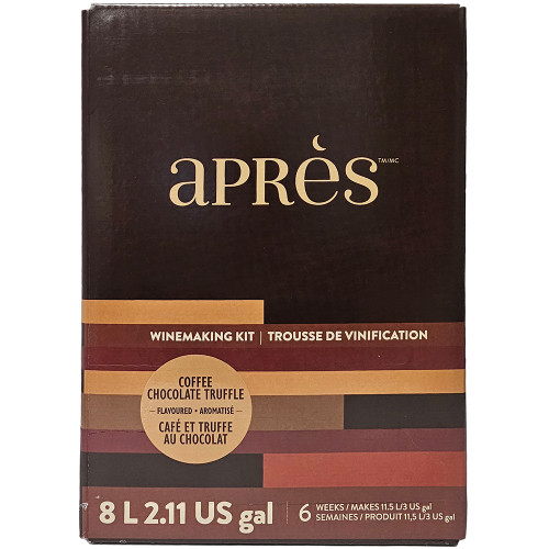Apres Coffee Chocolate Truffle Dessert Wine 8l Kit (Limited) - 3 Gallon ...