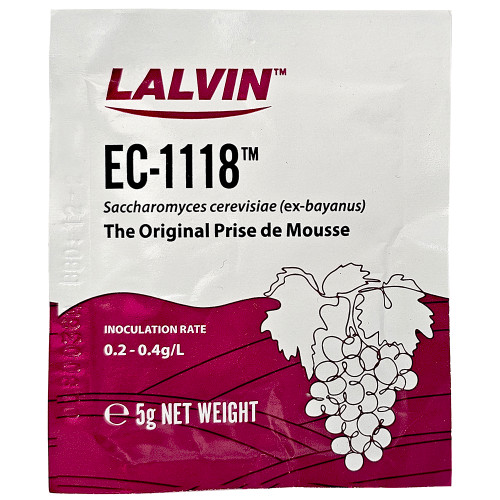 Lalvin EC-1118 Wine Yeast - 1 Pack - Home Brew Ohio