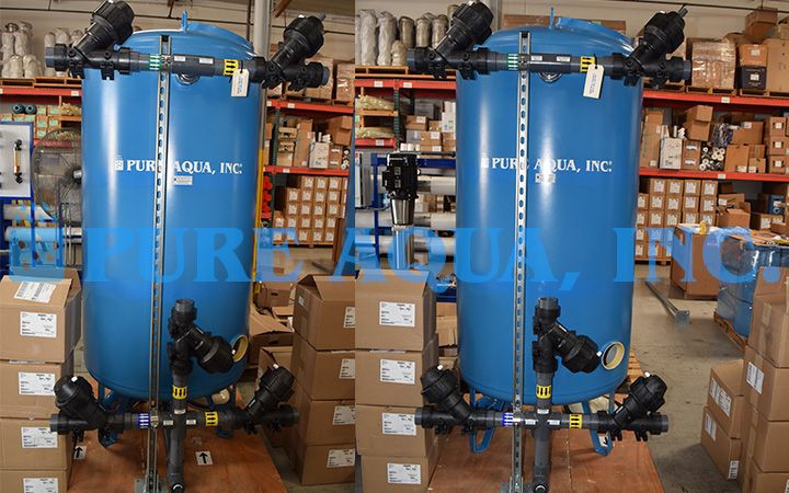 Activated Carbon Filtration System 80 GPM - Oman - Pure Aqua, Inc