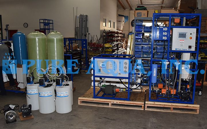 Ultra Filtration RO Desalination System for Irrigation - Ecuador