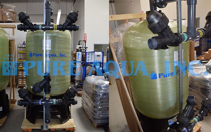 Seawater Media Filter 70 GPM - USA - Pure Aqua, Inc.