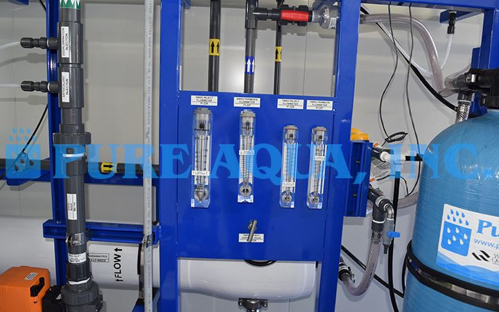 Containerized Double Pass SWRO for Hotel - Trinidad