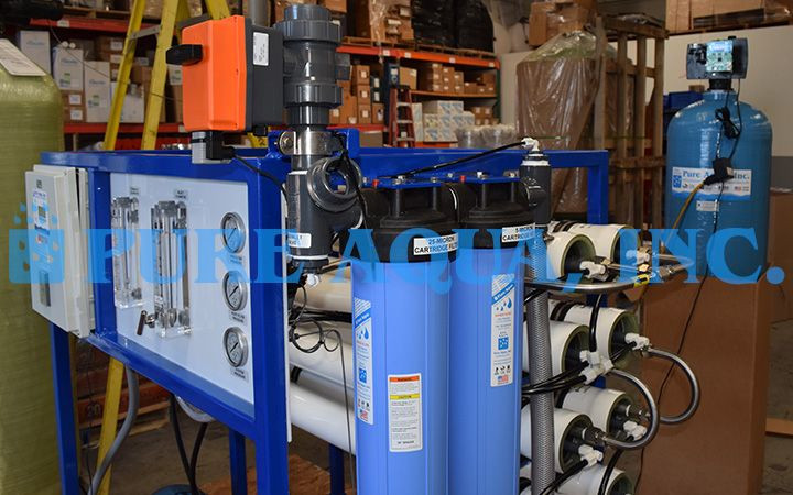 Portable SWRO System 7,600 GPD - Peru - Pure Aqua, Inc