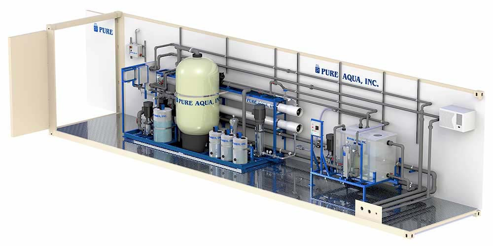 Containerized / Mobile Reverse Osmosis Systems - Pure Aqua, Inc.