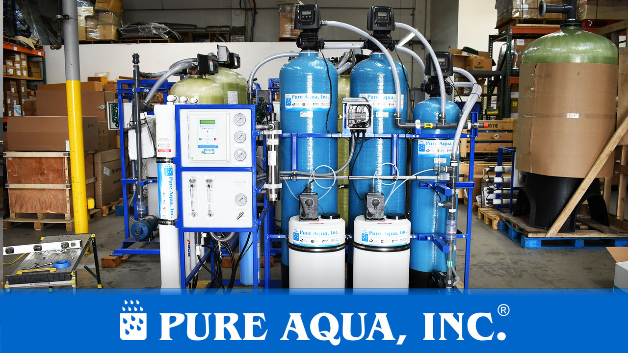 Brackish Water (RO) Skid Mounted RO System 9,000 GPD - South America