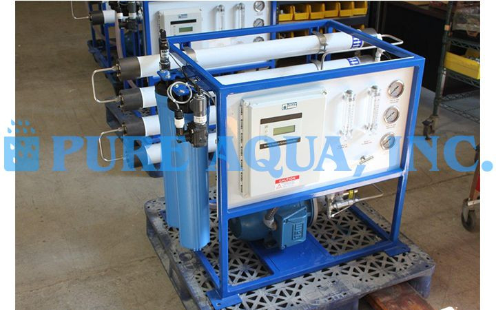 SWRO System 2x 700 GPD & 1x 1300 GPD - Philippines - Pure Aqua, Inc.