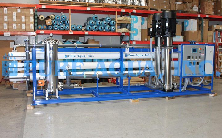 Industrial High BWRO System 130,000 GPD - Lebanon - Pure Aqua, Inc.