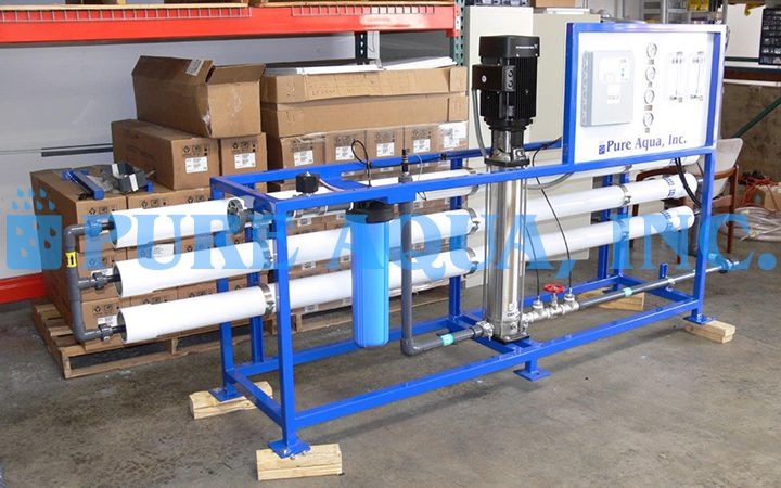 Commercial RO System 2 x 13,000 GPD - Egypt - Pure Aqua, Inc.