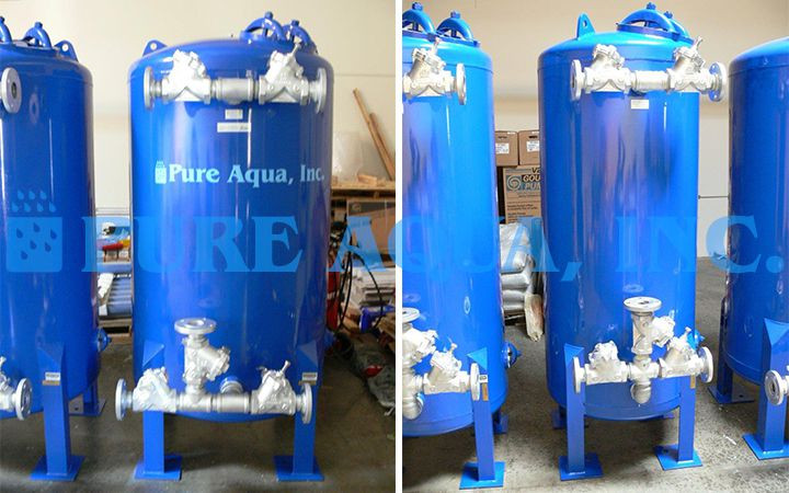 Multi Media Filtration Units 900,000 GPD - Kuwait - Pure Aqua, Inc.