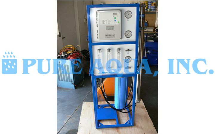 BWRO System 1200 GPD - USA Project - Pure Aqua, Inc.