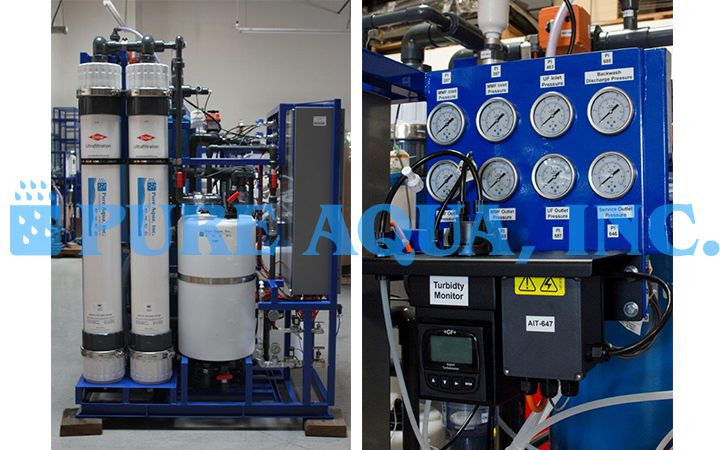 Skid Mounted UF System 26,000 GPD - Australia - Pure Aqua, Inc