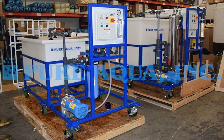 Mobile Reverse Osmosis Membrane Cleaning Station - Israel