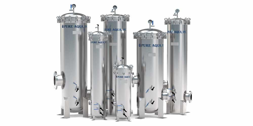 Multi-Cartridge Stainless Steel Filter Housings SSC - Pure Aqua, Inc.