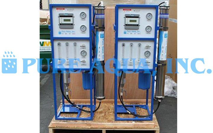 Commercial RO System 2x 1500 GPD - Poland - Pure Aqua, Inc.