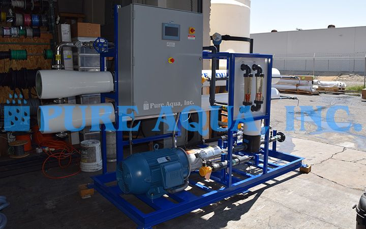 SWRO Equipment 24,000 GPD - Maldives - Pure Aqua, Inc