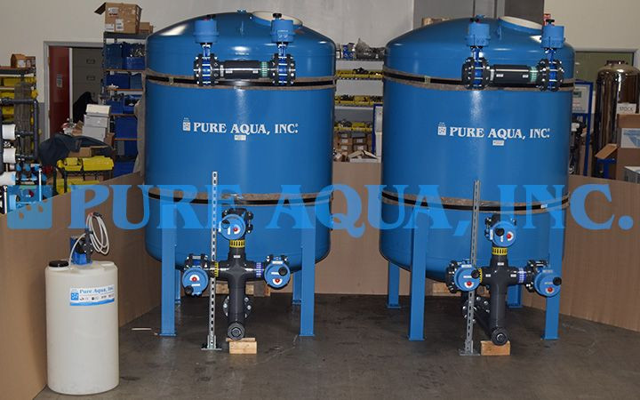 Multi Layer Filtration System 280 GPM - Peru - Pure Aqua, Inc.
