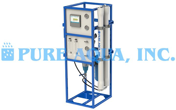 Double Pass RO System for Chevron 28,800 GPD - USA - Pure Aqua, Inc.