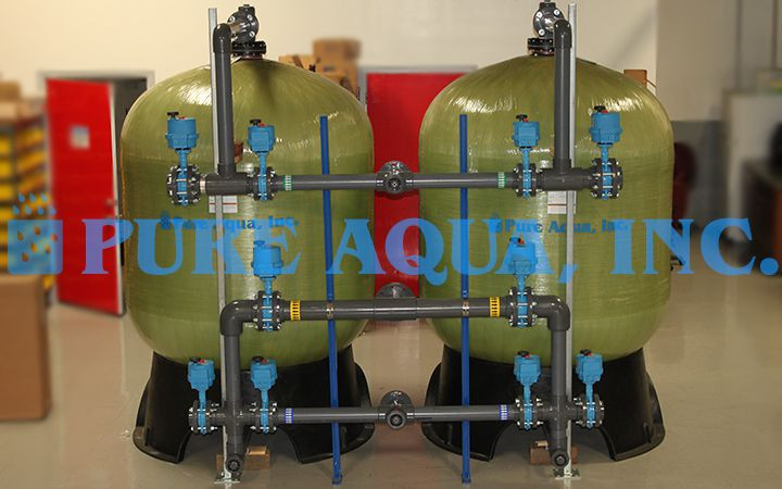 Carbon Filtration System 56,600 GPD - Oman - Pure Aqua, Inc