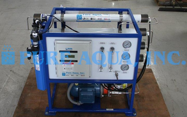 Commercial SWRO Machine 1,300 GPD - Philippines - Pure Aqua, Inc