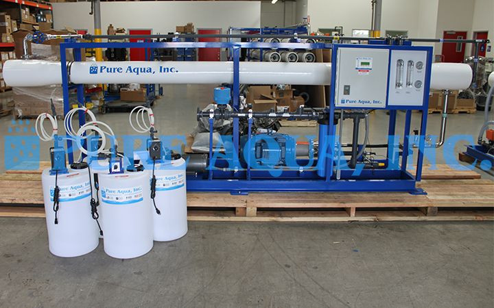 SWRO System 16,000 GPD - Ecuador - Pure Aqua, Inc