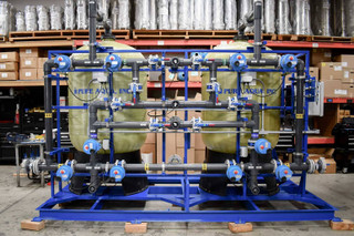 Duplex Activated Carbon Filter Skid | Pennsylvania, USA | 50 GPM
