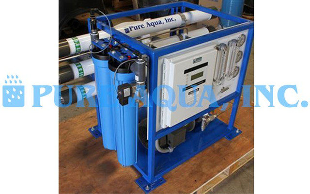Industrial Seawater RO System SWRO 22,000 GPD - UAE - Pure Aqua, Inc.