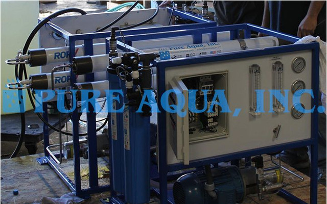 SWRO System 2x 700 GPD - Philippines - Pure Aqua, Inc.