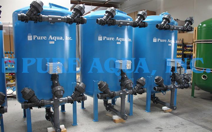 Containerized Media Filtration System 216,000 GPD - Palau