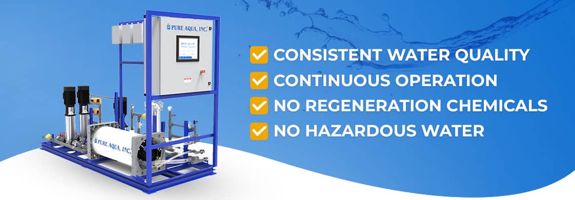 Electrodeionization EDI Water Treatment System - Pure Aqua, Inc.