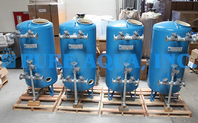 Multi Media Filtration Systems 4x 70 GPM - Kuwait - Pure Aqua, Inc.