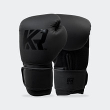 KRBON Boxing Gloves | All Black | Combat Corner