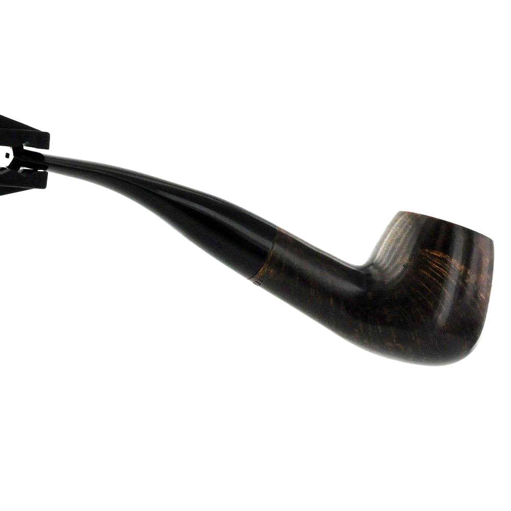Dark Brown Briar Apple Tobacco Pipe 1/4 Bend By Paykoc BRP20035 ...