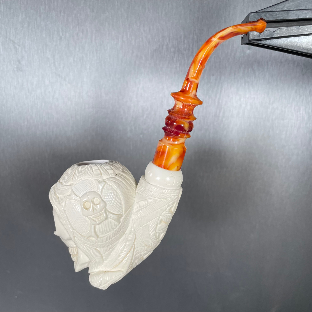 Decorative Grim Reaper Baglan Master Carver Meerschaum Pipe2022 ...