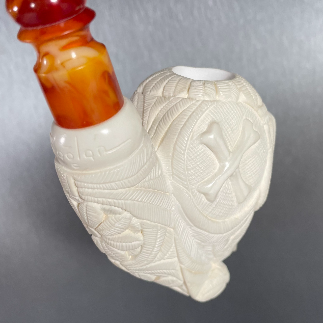 Decorative Grim Reaper Baglan Master Carver Meerschaum Pipe2022 ...