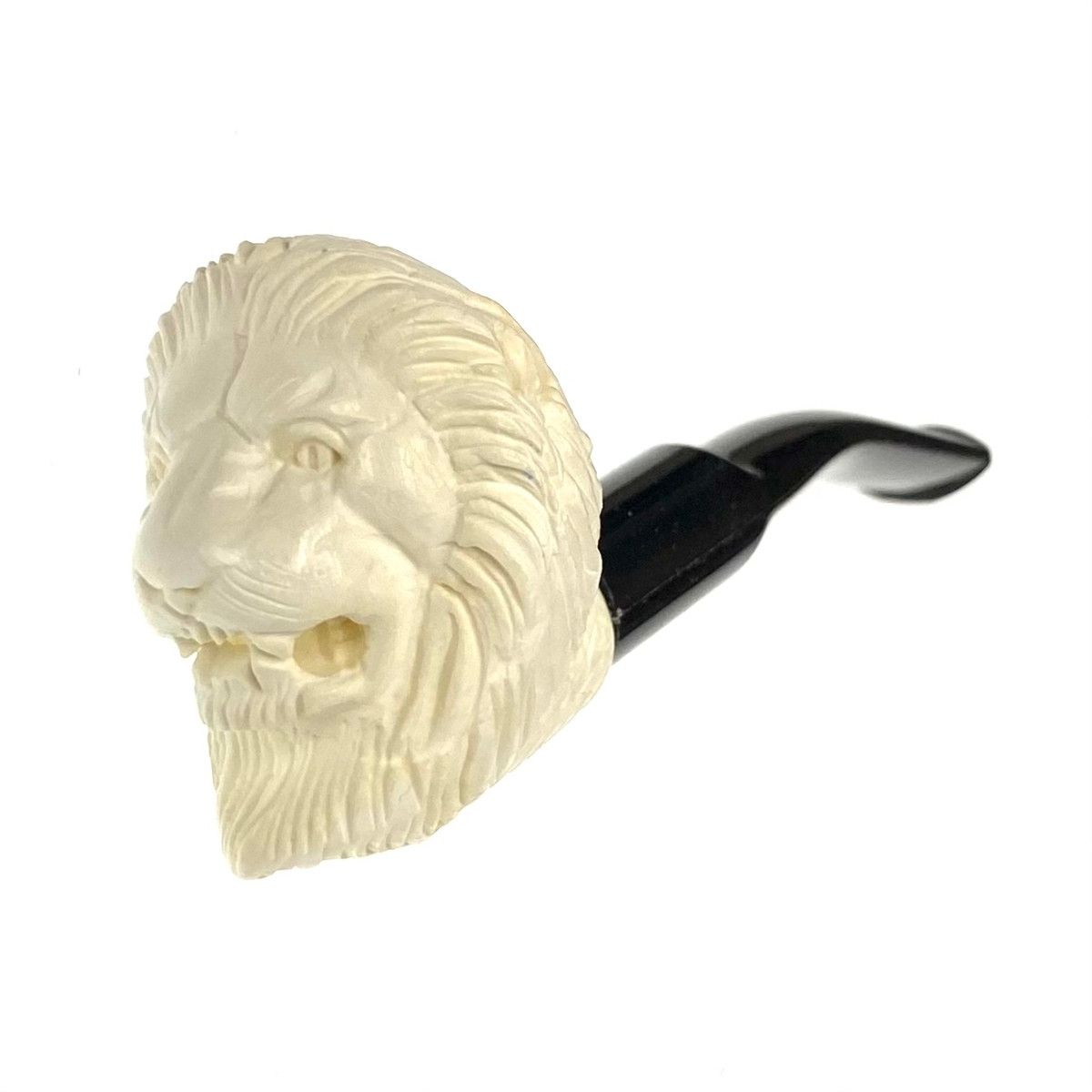 Mini Lion Pipe Paykoc Genuine Block Meerschaum NO Case M60021L - Paykoc ...