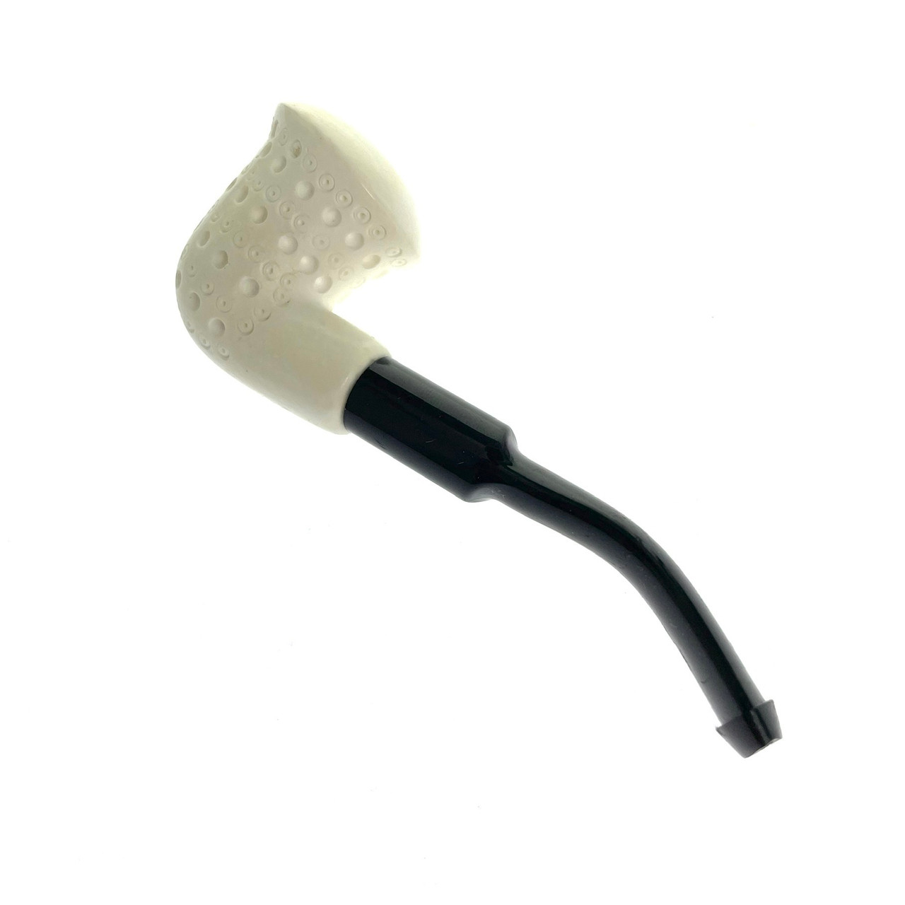 Mini Calabash Lattice Pipe With Case Paykoc Genuine Block Meerschaum ...