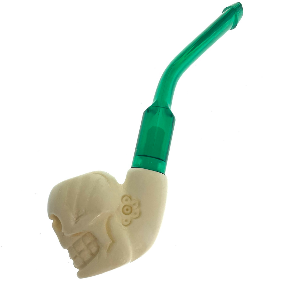 Mini Skull Pipe Paykoc Genuine Block Meerschaum NO Case M60031L ...