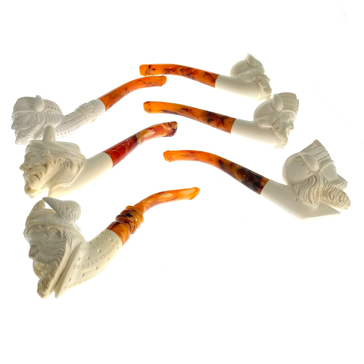 $65 Viking Meerschaum Pipes, Assorted - Paykoc Pipes