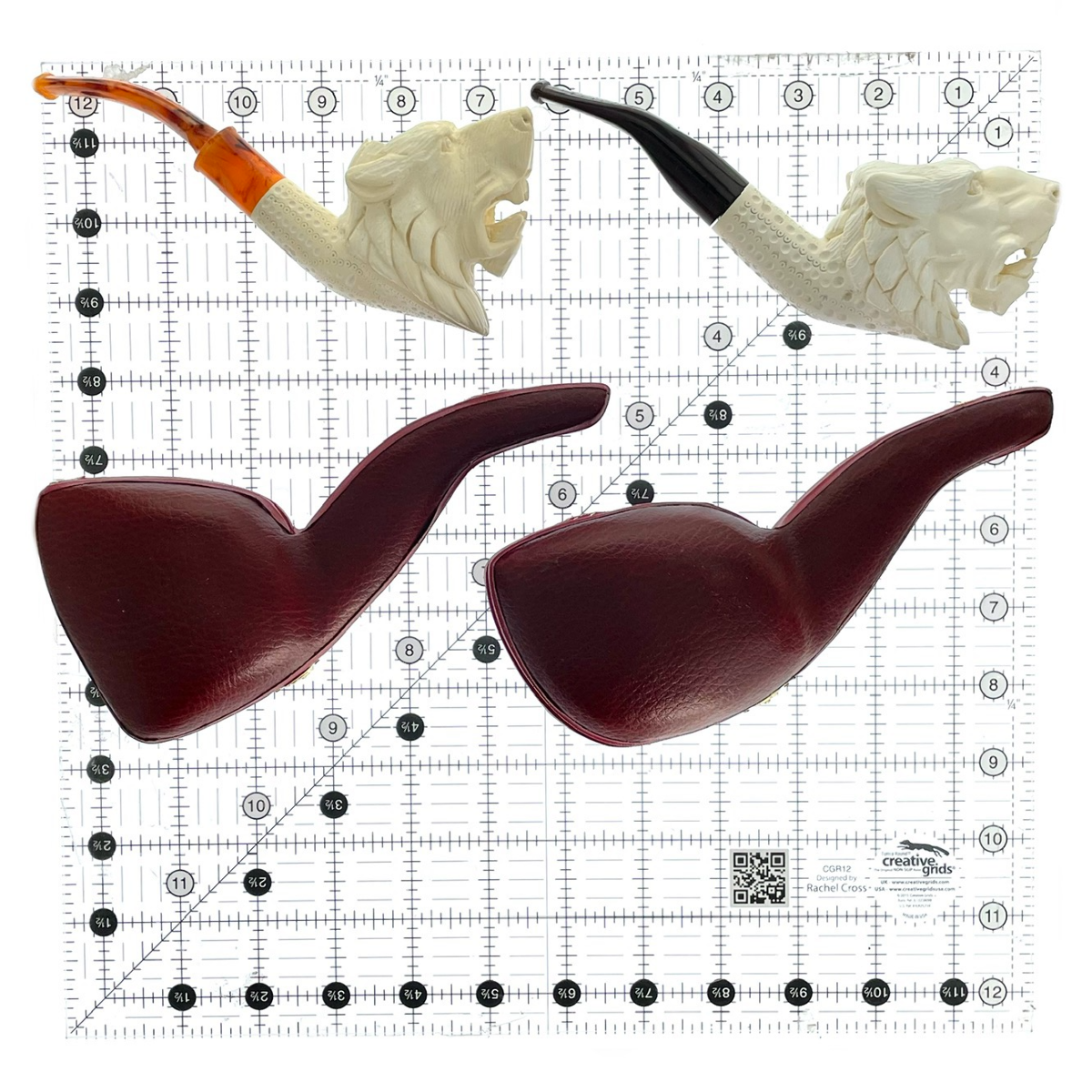 $95 Wolf Meerschaum Pipes, Assorted - Paykoc Pipes