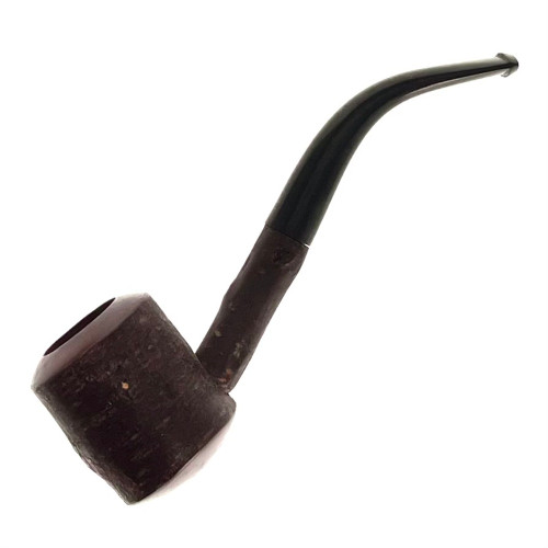 Tree Trunk Briar Knickerbocker Pipe - Paykoc Pipes