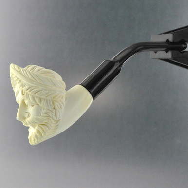 Paykoc Genuine Block Meerschaum Mini Zeus Pipe With Case M60049 ...