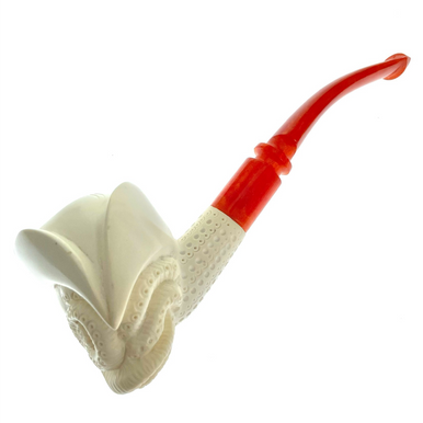 The Return of Captain Squidward Meerschaum Pipe 6.5" Paykoc - Paykoc Pipes