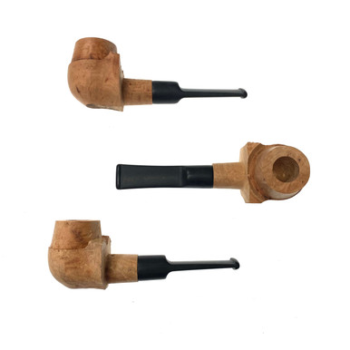 Half Finished Hobby German Briar Pipes Assorted 1 Count - Paykoc Pipes